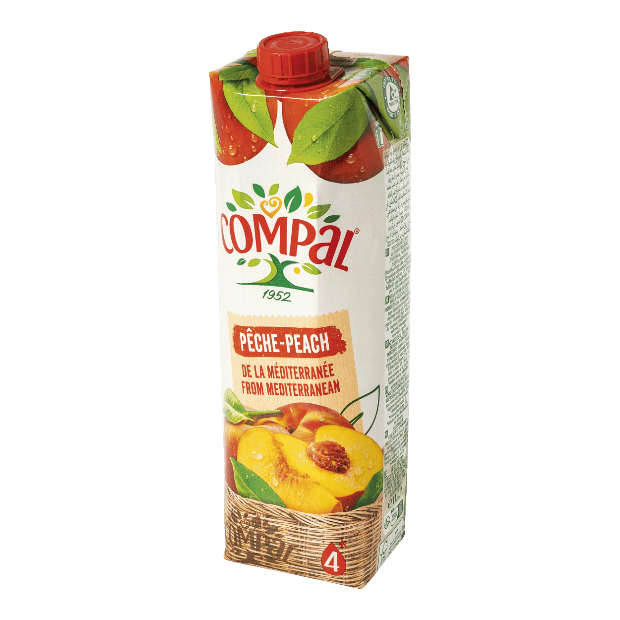 Jus de pêche COMPAL® bon marché chez ALDI