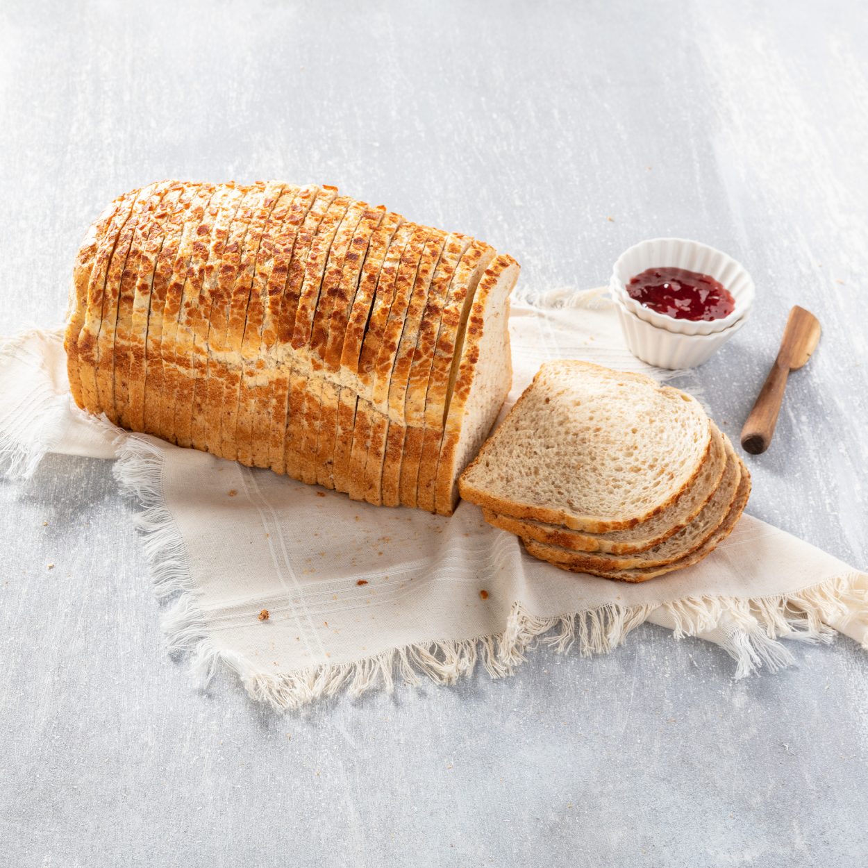 Pain gris tigré frais bon marché chez ALDI