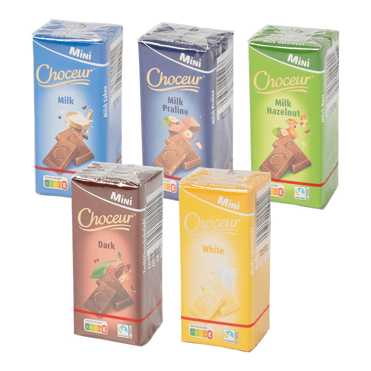 Minibarres de chocolat CHOCEUR® bon marché chez ALDI