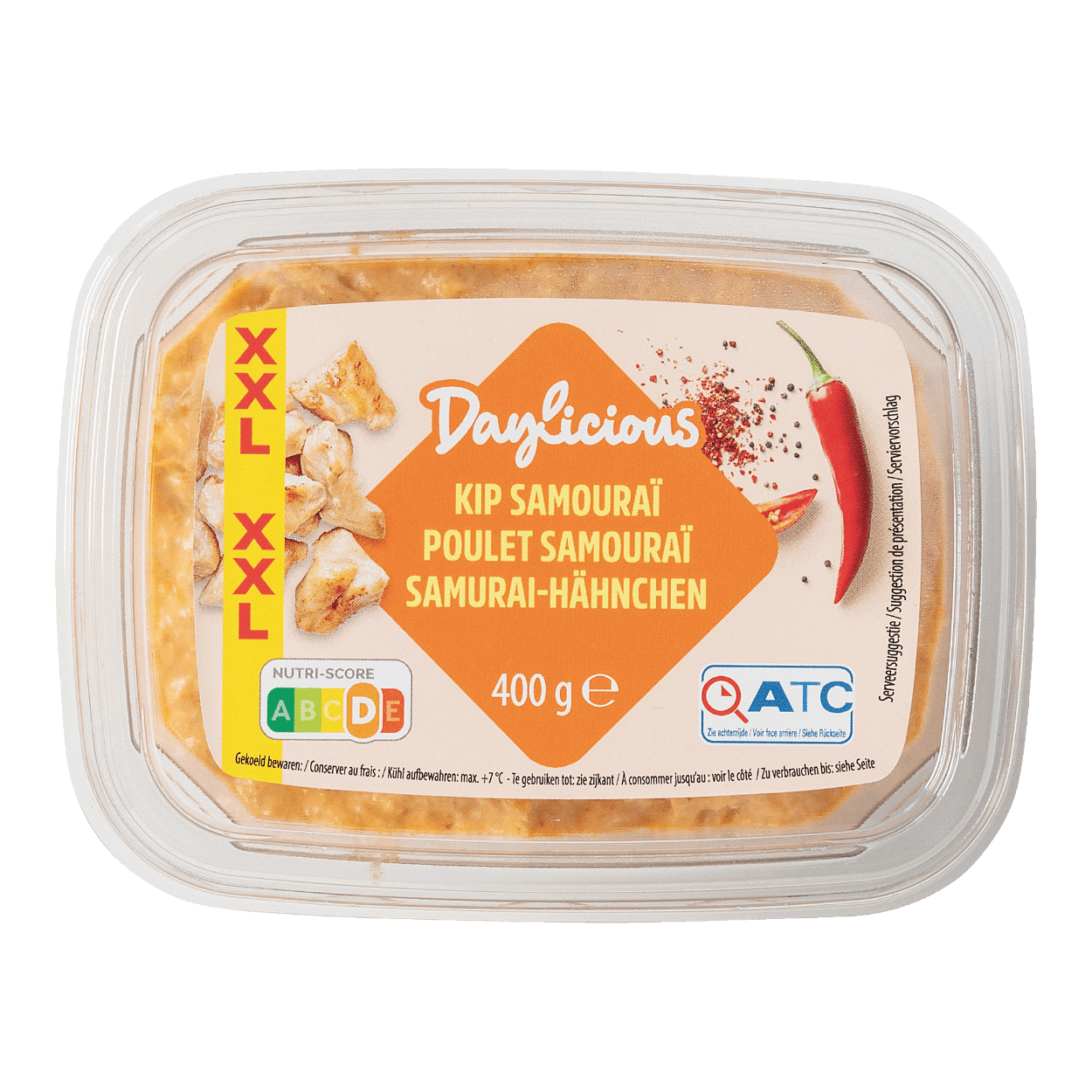 Poulet samouraï XXL DAYLICIOUS® bon marché chez ALDI