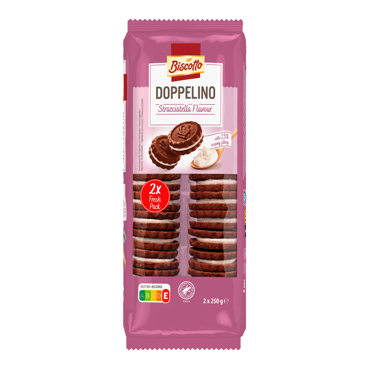 Biscuits sandwich, 2 pcs BISCOTTO® bon marché chez ALDI