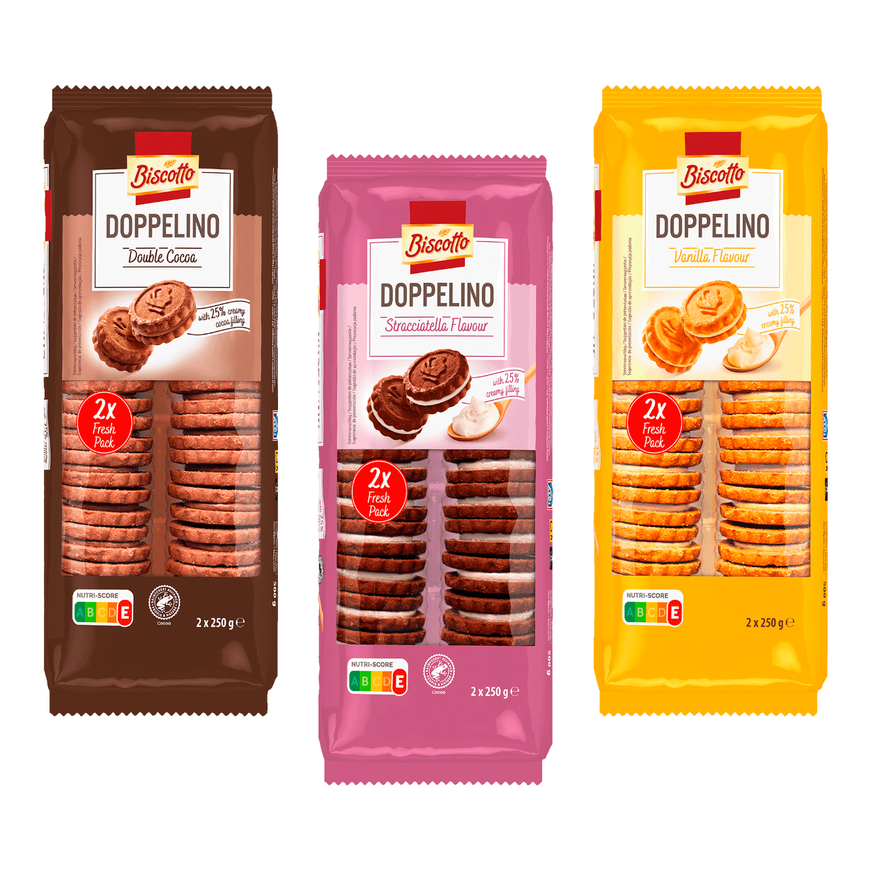 Biscuits sandwich, 2 pcs BISCOTTO® bon marché chez ALDI