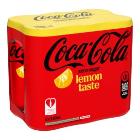Coca-Cola lemon zero, 6 pcs COCA-COLA® bon marché chez ALDI