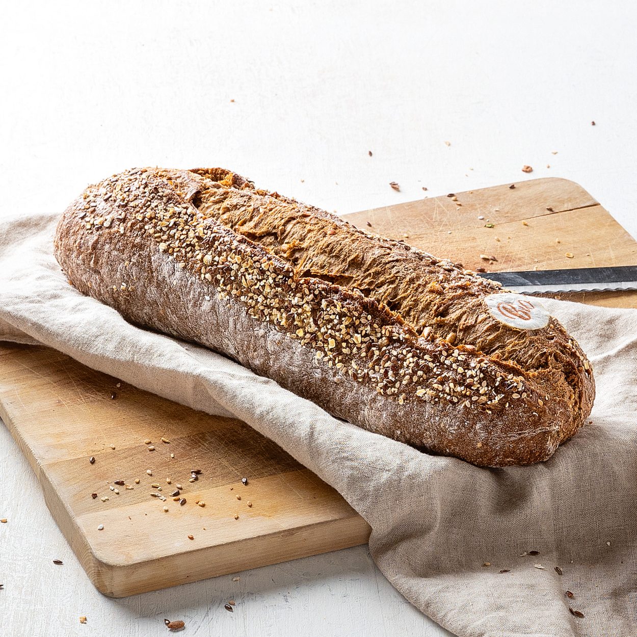Pain bio bûcheron maxi grains PANELUX® bon marché chez ALDI