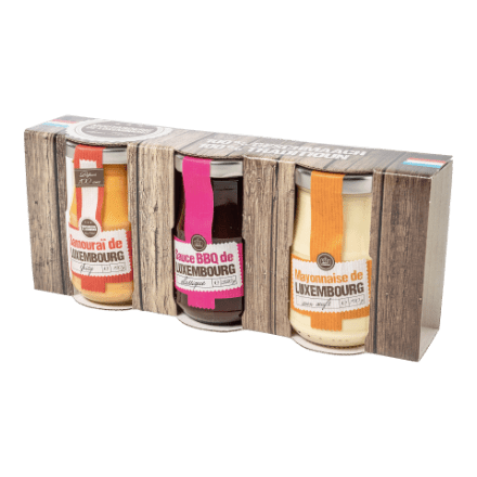 Trio de sauces MOUTARDERIE DE LUXEMBOURG® bon marché chez ALDI