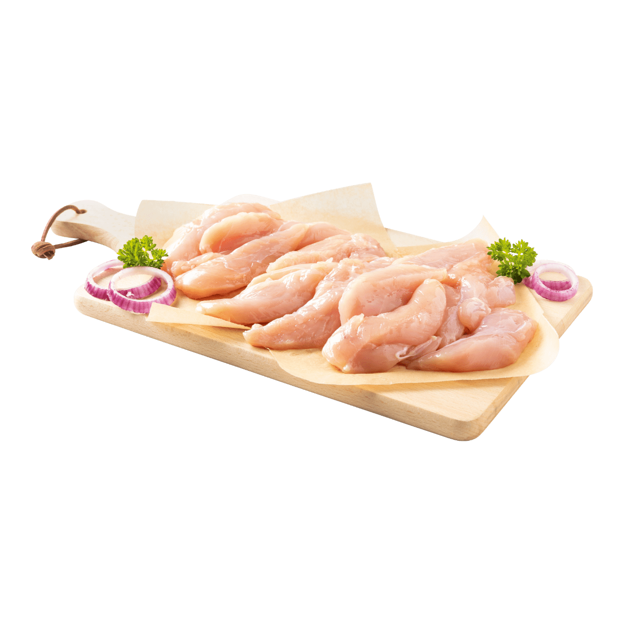Aiguillettes de poulet bon marché chez ALDI