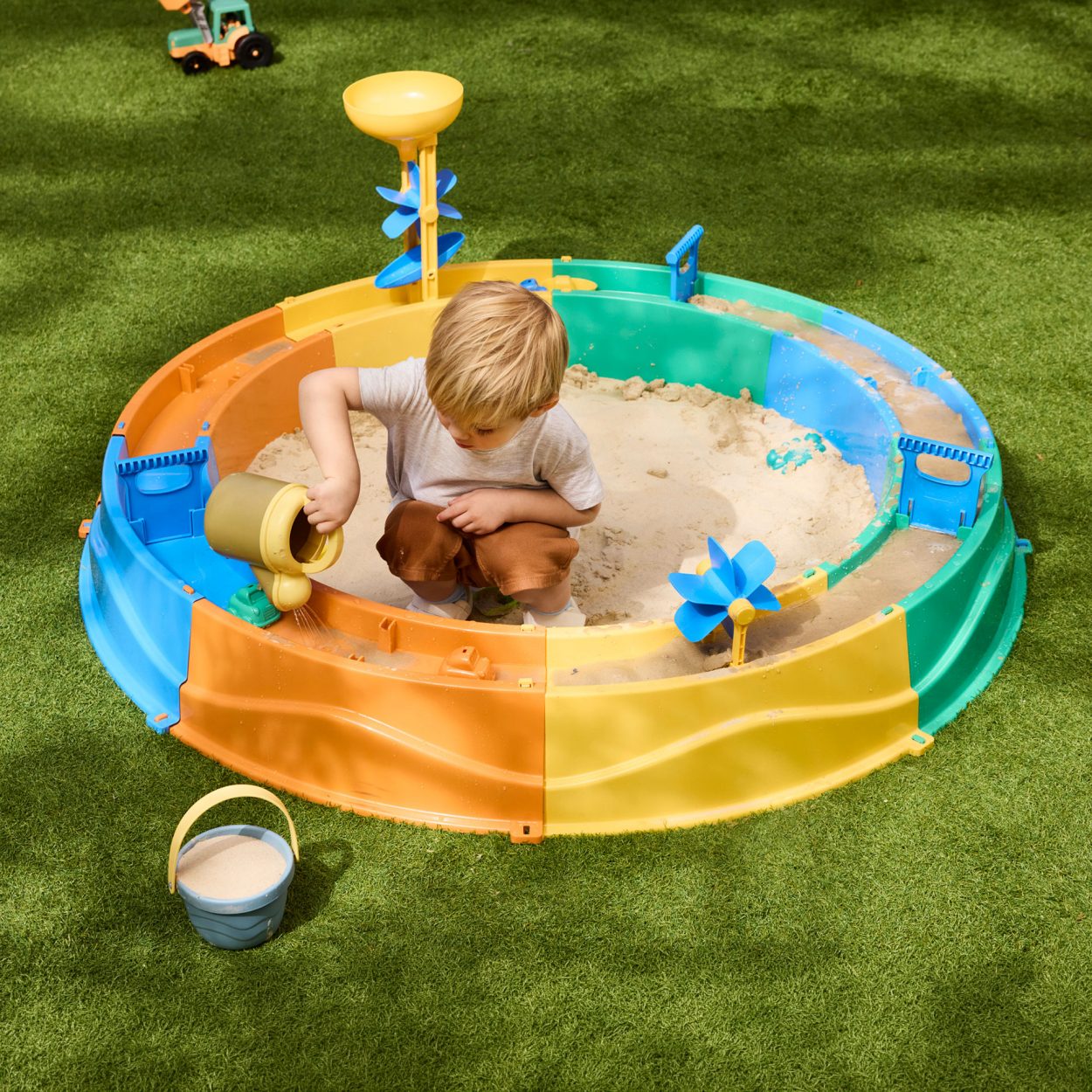 Klick-Sandkasten mit Wasserbahn TOYLINO® günstig bei ALDI