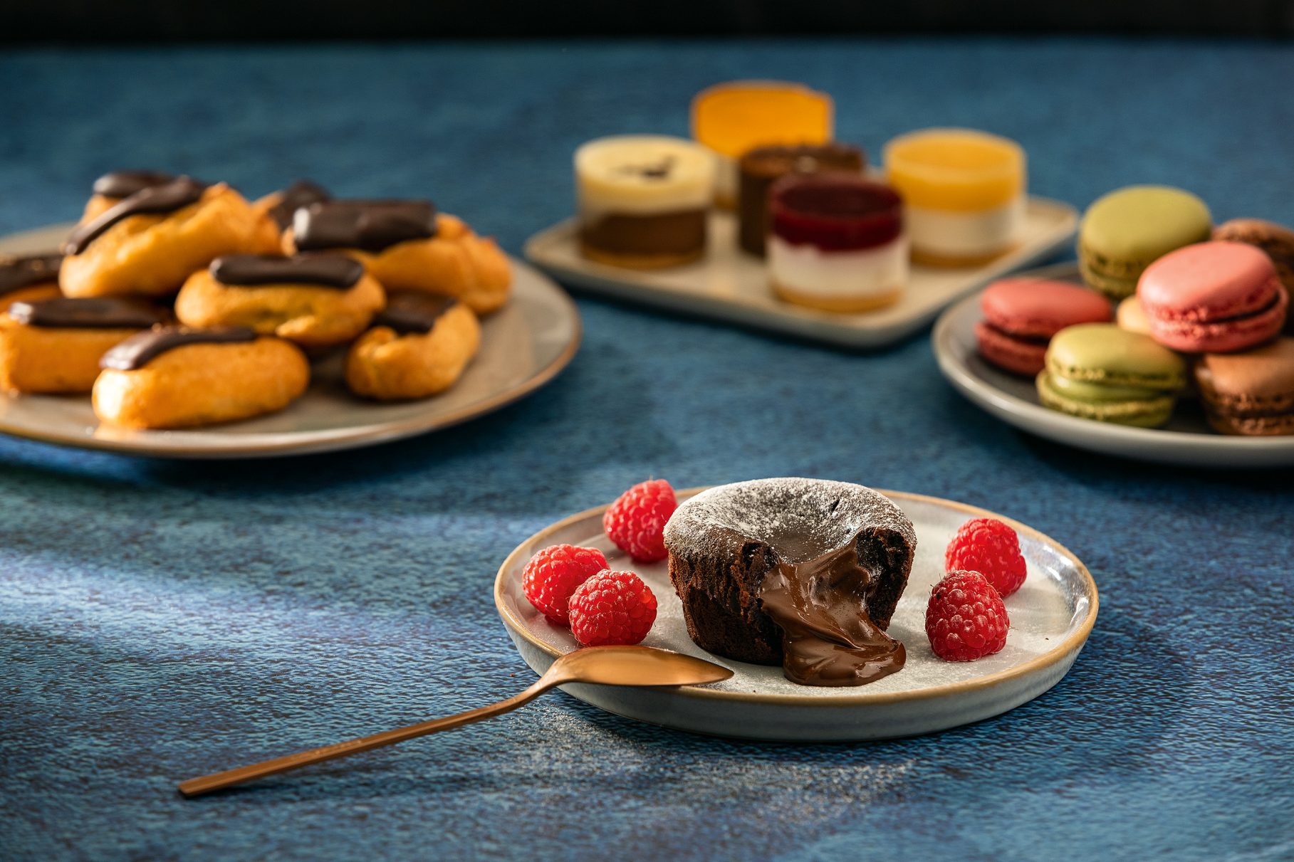 Moelleux au chocolat aux fruits rouges