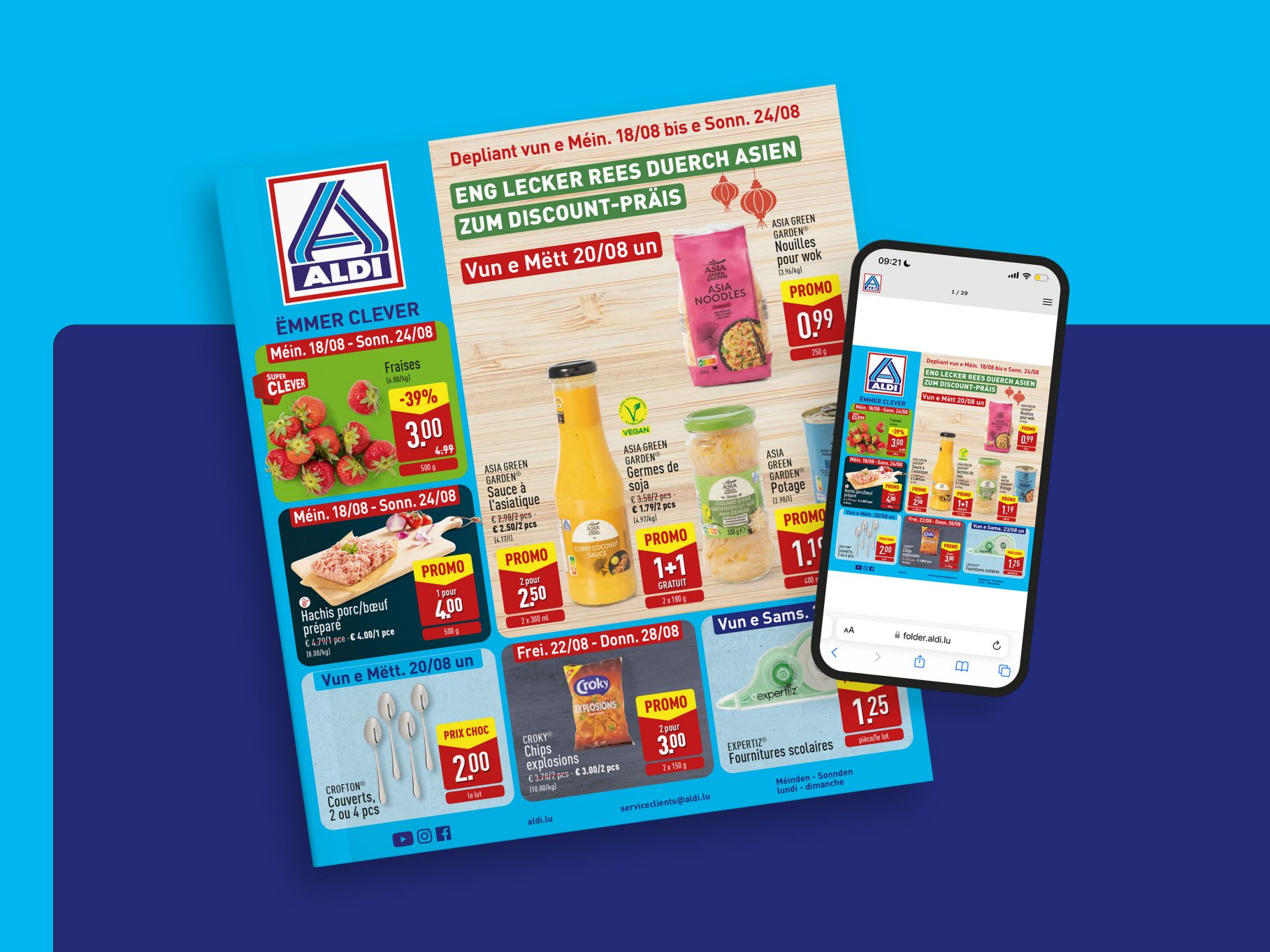 ALDI-Magazine | ALDI Luxemburg